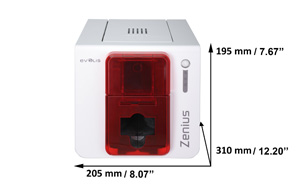 Evolis card Printer Zenius 歐洲名廠-Evolis Zenius Ribbon 色帶, 維修 Repair 技術區動 ...